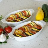 Porcelain Single Serving Au Gratin Dish Set – Heartland Home